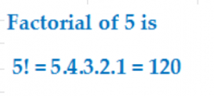 Factorial of N, N! | blendedlearningmath